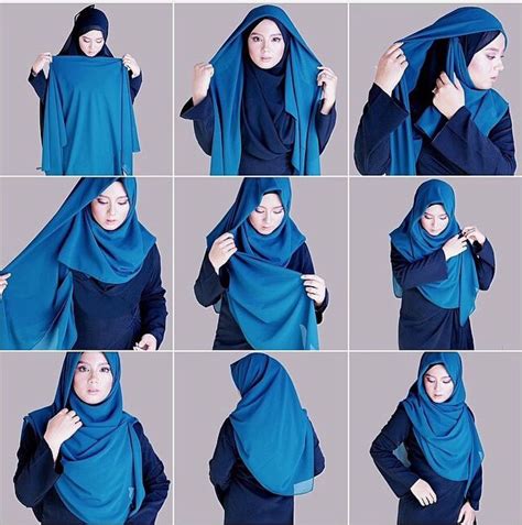 with square hijab | How to wear hijab, Square hijab tutorial, Hijab tutorial
