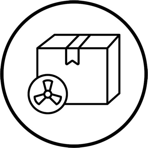 Diseño Vectorial De Iconos De Mercancías Peligrosas Vector Premium