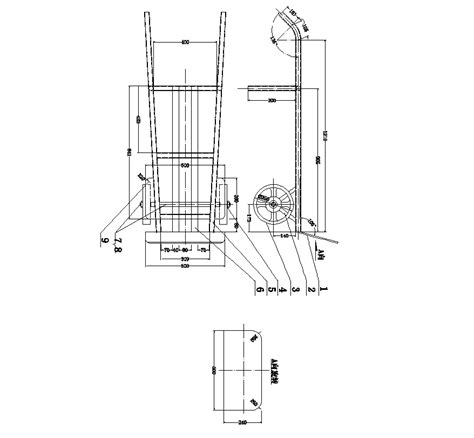Machinery CAD Structure Detail Elevation Layout D View Autocad File Cadbull