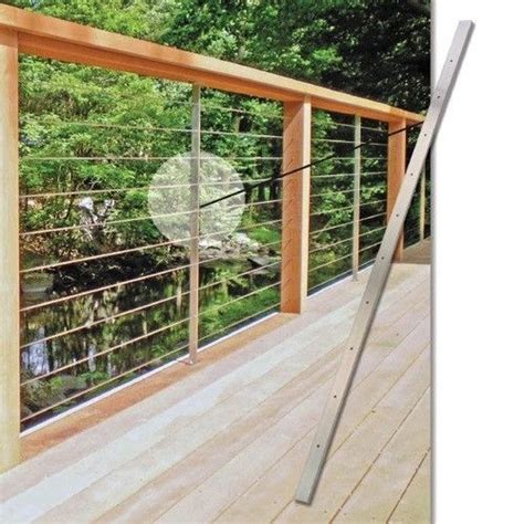 Diy Wire Railing Installation Diy Cable Railing For Deck Artofit