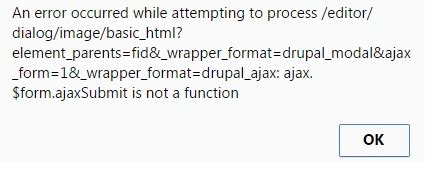 Ajax Error Ajax Form AjaxSubmit Is Not A Function Drupal Org