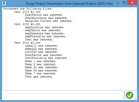 Revit Parameter Organizer Project Parameters Change Purge In Batch