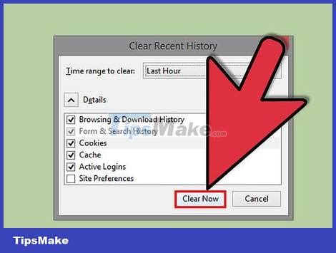 How To Delete Browsing History On Firefox TipsMake Com