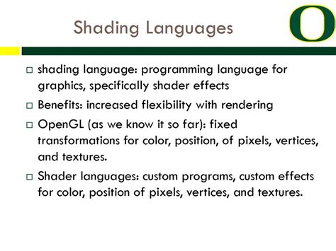 Cis 441541 Introduction To Computer Graphics Lecture 15 Shaders