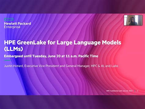 Hpe Presenta Hpe Greenlake Para Grandes Modelos De Lenguaje Llms Silicon