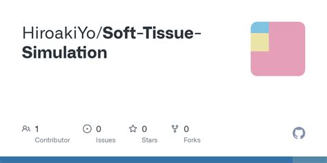 github hiroakiyo soft tissue simulation