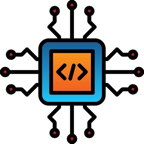 Code Processor Vector Icon Design 15807909 Vector Art At Vecteezy