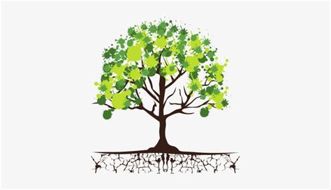 Tree With Roots Clip Art Library