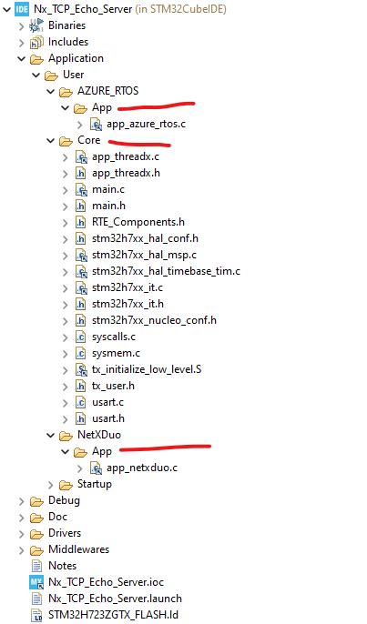 Solved Cubeide Imported Example File Structure Does Not S Stmicroelectronics Community