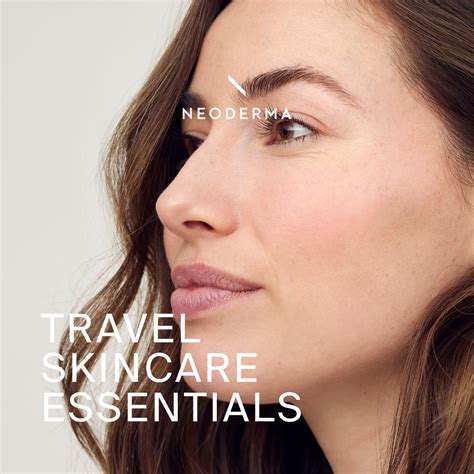 Travel Skincare Essentials And Natural Moisturizer Neoderma
