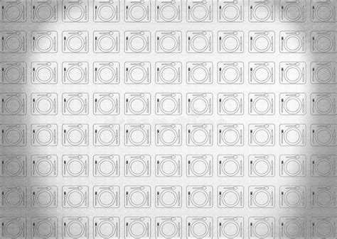 Texture With Table Set In Rectangle Artistic Wall Painting In Gray Fantasy Cutlery Stock