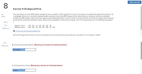 solved check my work 00 8 exercise 11 35 algo lo11 2 10