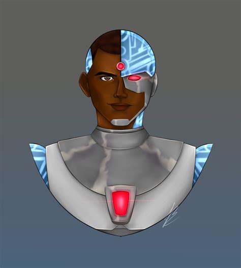 Teen Titans Cyborg By Aremseh1236 On Deviantart