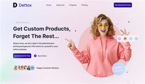 Website Hero Section Ui Design On Behance