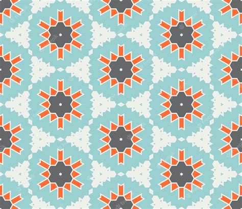 Premium Vector Abstract Geometric Seamless Pattern Ornamental