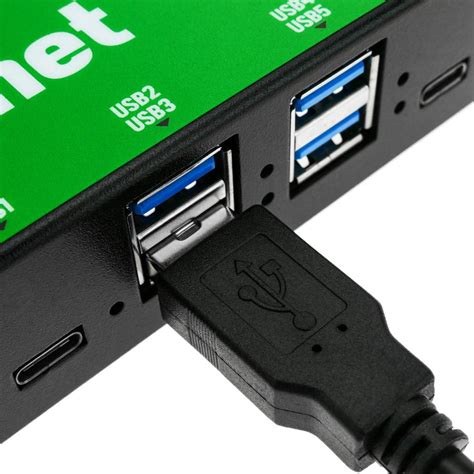 Anyplaceusb Usb 3 1 Superspeed Sharing Over Tcp Ip Network 4 A Port And 2 C Port Cablematic