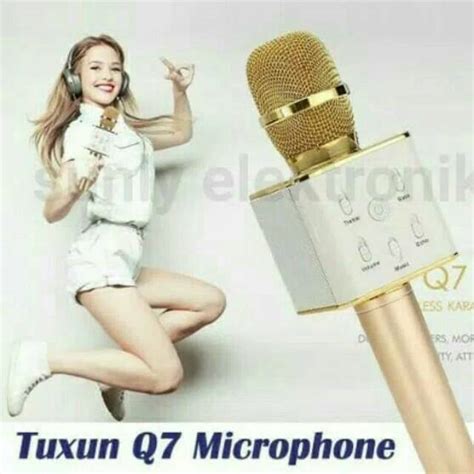 Jual Mic Smule Advance Bluetooth Wireless Speaker Bigo Mp Youtube Microphone Mini Hp Handphone