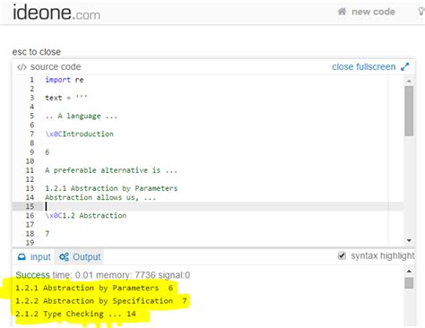 Python Extract Section Names And Starting Pages From A Text File