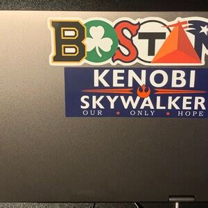 Kenobi Skywalker Election Bumper Sticker Etsy