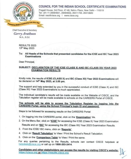 ICSE Result Link OUT Cisce Org Check ICSE Th Result Live Updates Here