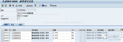 Pp篇10 创建bom Sap Liumeng 的技术博客 51cto博客