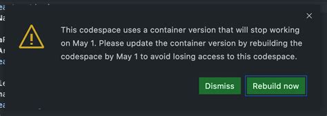 Codespace Suspended Upon Rebuilding · Community · Discussion 3844 · Github