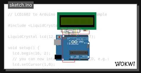 Lcd 16x2 Wokwi Esp32 Stm32 Arduino Simulator