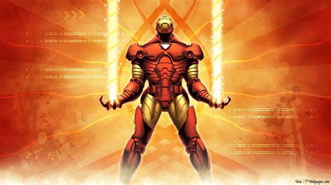 Iron Man Marvel Comics 4k Wallpaper Download