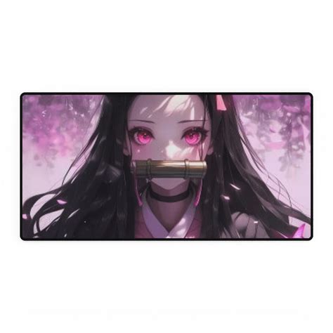 Demon Slayer Nezuko Mouse Pad Etsy