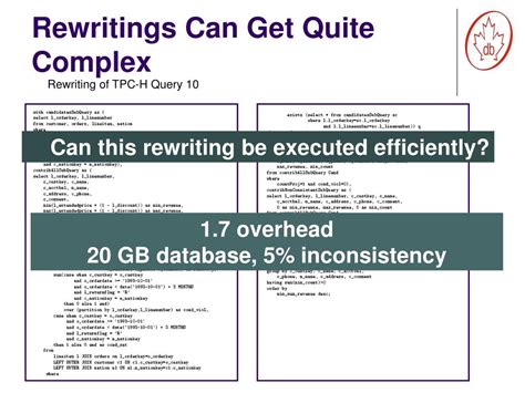 Ppt Efficient Management Of Inconsistent And Uncertain Data