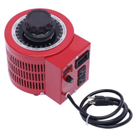 20amp Variac Transformer Variable 0 130v Ac Voltage Regulator Metered