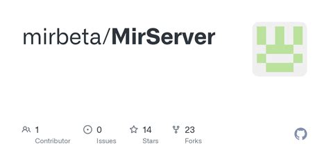 GitHub Mirbeta MirServer