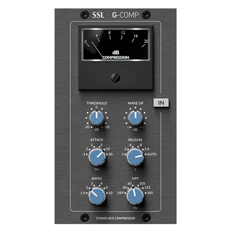 Solid State Logic G Comp Series Stereo Bus Compressor The Pro Audio
