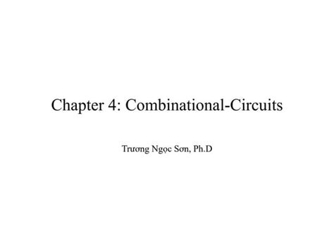 Chapter04combinationlogiccircuitpdf