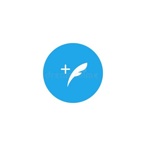 Add Tweet Button Icon Vector Of Social Media Element Stock Vector