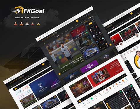 Filgoal UI UX Revamp Web Design On Behance