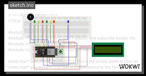 Module 7 Alen Alexander Wokwi Esp32 Stm32 Arduino Simulator