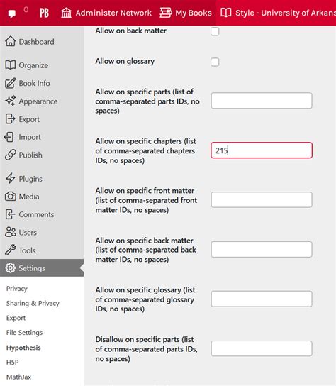 Hypothesis For Webbook Annotation And Comments University Of Arkansas Oer Style Guide