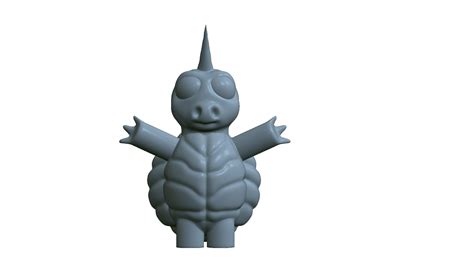 3d Unicorn Turtle Turbosquid 2215972