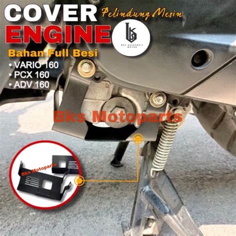 Jual Cover Engine Tutup Pelindung Bawah Mesin Motor Honda Pcx Vario Adv Bahan Full