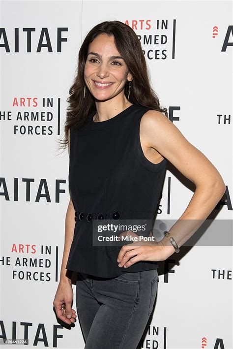 Actress Annie Parisse Attends The Arts In The Armed Forces 7th Annual Fotografía De Noticias