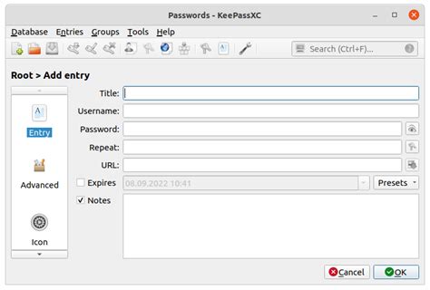 Two Factor Authentication To Eumetsat Elasticity Site Using Keepassxc