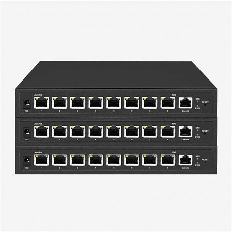 Deploy A 10gb Layer 3 Switch With 8 Rj45 Ports For Seamless Network