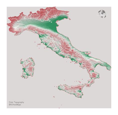 Creating Beautiful Topography Maps With Python By Adam Symington Towards Data Science