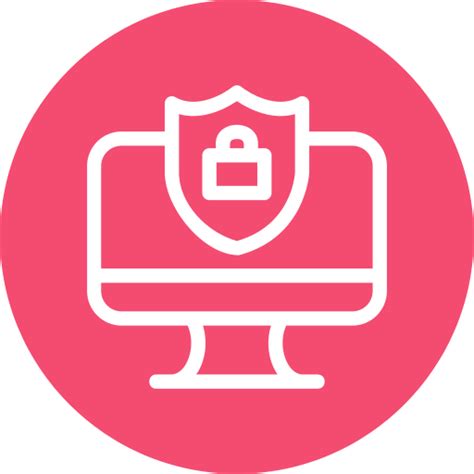 Secure Computer Generic Flat Icon