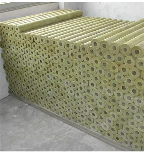 Industral Rockwool Mineral Wool Insulation Pipe Fittings Thermal Conductivity Chart Of Stone