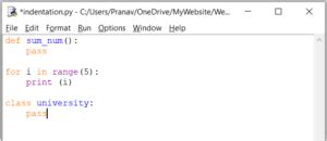 Python IDLE Aipython