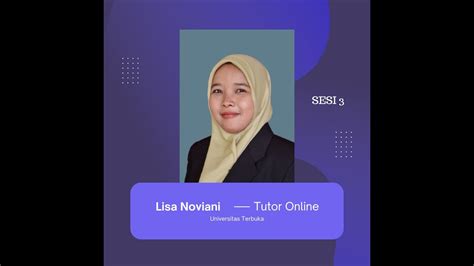 sesi 3 youtube