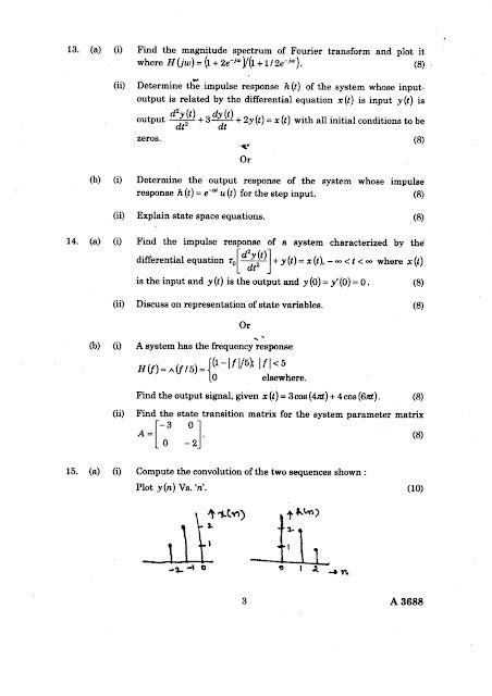 ANNA UNIVERSITY QUESTION BANK SIGNALS AND SYSTEMS