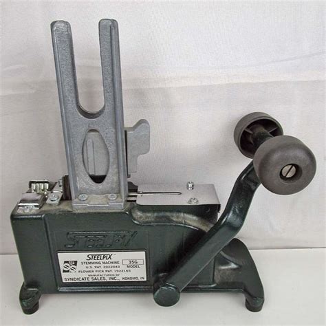 Steelpix 35e Professional Floral Flower Pick Stemming Machine